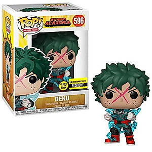 Funko My Hero Academia - Deku Full Cowl (Izuku Midoriya) Glow-in-The-Dark Pop! Vinyl Figure (Bundled with Compatible Pop Box Protector Case)