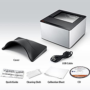 Plustek SecureScan X50 - Passport and ID Card Scanner, Auto-Detect and Scan in 1 Sec Support ICAO Doc 9303 Standards. for Windows only