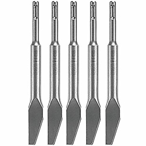 BOSCH HS1402B5 5 pc. 1/8 In. Mortar Knife SDS-plus Bulldog Xtreme Hammer Steel