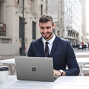 jumper Laptop with 12GB LPDDR4 256GB SSD, Intel Quad Core Celeron CPU, Laptops Computer, 14” 1080P FHD Screen, Lap Tops with Dual Speakers, HD Webcam, 256GB TF Card Expansion.