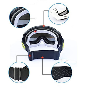 Sxdthy Ski Goggles, Snow Goggles with Thickened Sponge Pad & Adjustable Elastic Band for Men Women Adult (Color : Red)