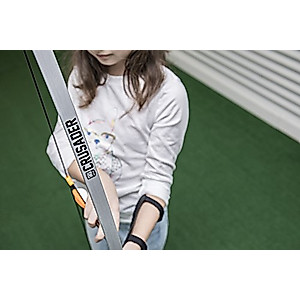 Bear Archery Crusader Bow for Youth, Recommended Ages 9-12, Ambidextrous, Continuous Draw Weight Up to 20 lb., Continuous Draw Length Up to 28-inches