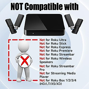 New Universal TV Remote Compatible Only for R-KU TVs Remote,Compatible for TCL R-KU/Hisense R-KU/Onn R-KU TVs (Not for R-KU Stick and Box) (Pack of 2)