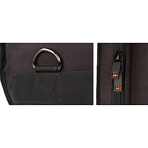 Protec CF234DBL Double Electric Guitar Gig Bag, Gold Series (Fits Strat, Tele, & Les Paul Shaped Guitars),Black