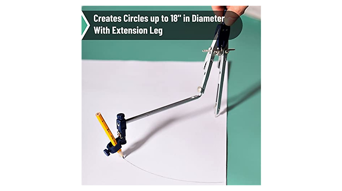 Mr. Pen Professional Metal Compass for Geometry & Art