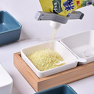 LLAVID Sealing clamp Discharge Nozzle Sealing Clip Snack Moisture-Proof clamp Food Bag Moisture-Proof clamp Food Fresh-Keeping Clip