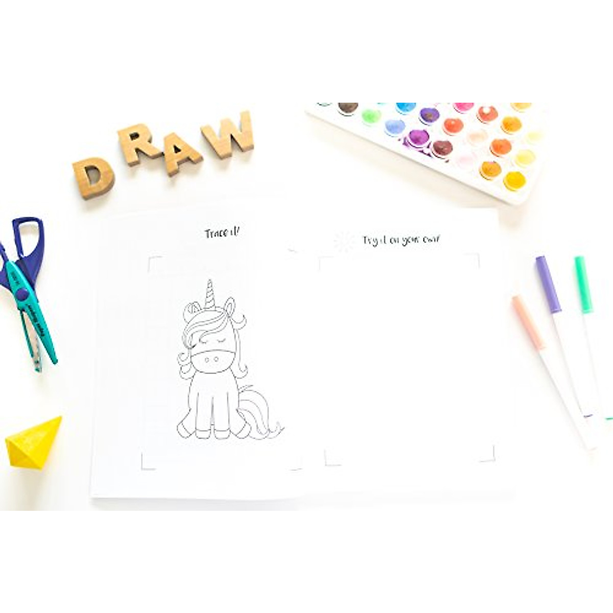 How to Draw Unicorns, Mermaids and Other Magical Friends: A Step-by-Step Drawing and Activity Book for Kids to Learn to Draw Cute Stuff