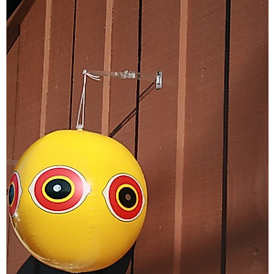 Bird B Gone MMSEB Balloon Bird Repellant, 20" D, Bright Yellow