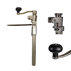 Commercial Can Opener, 11" Large Heavy-Duty Smooth Edge Can Opener Stainless Steel Cutting Can Opener for Kitchen, Restaurant