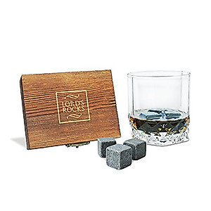Whiskey Stones – 9 Whiskey Rocks Whiskey Gifts for Men for Scotch, Whiskey, Bourbon, Tequila, Vodka, Rum, Wine