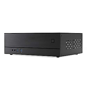 Goodisory A02 0.12in Mini-Itx Aluminum Desktop Computer Chassis HTPC Chassis (Black)