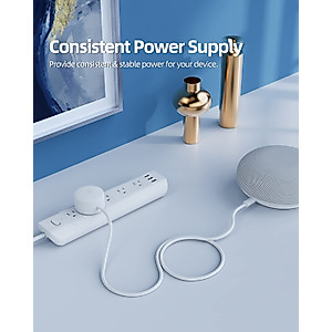 Power Cord Fit for Google Nest Mini (2nd gen) Smart Voice Speaker, Nest WiFi AC2200 (2nd gen) Router Power Supply Adapter AC Charger