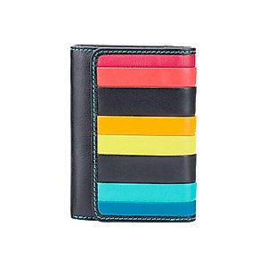 Visconti STR3 Women's Secure RFID Blocking Leather Trifold Clutch Wallet Purse