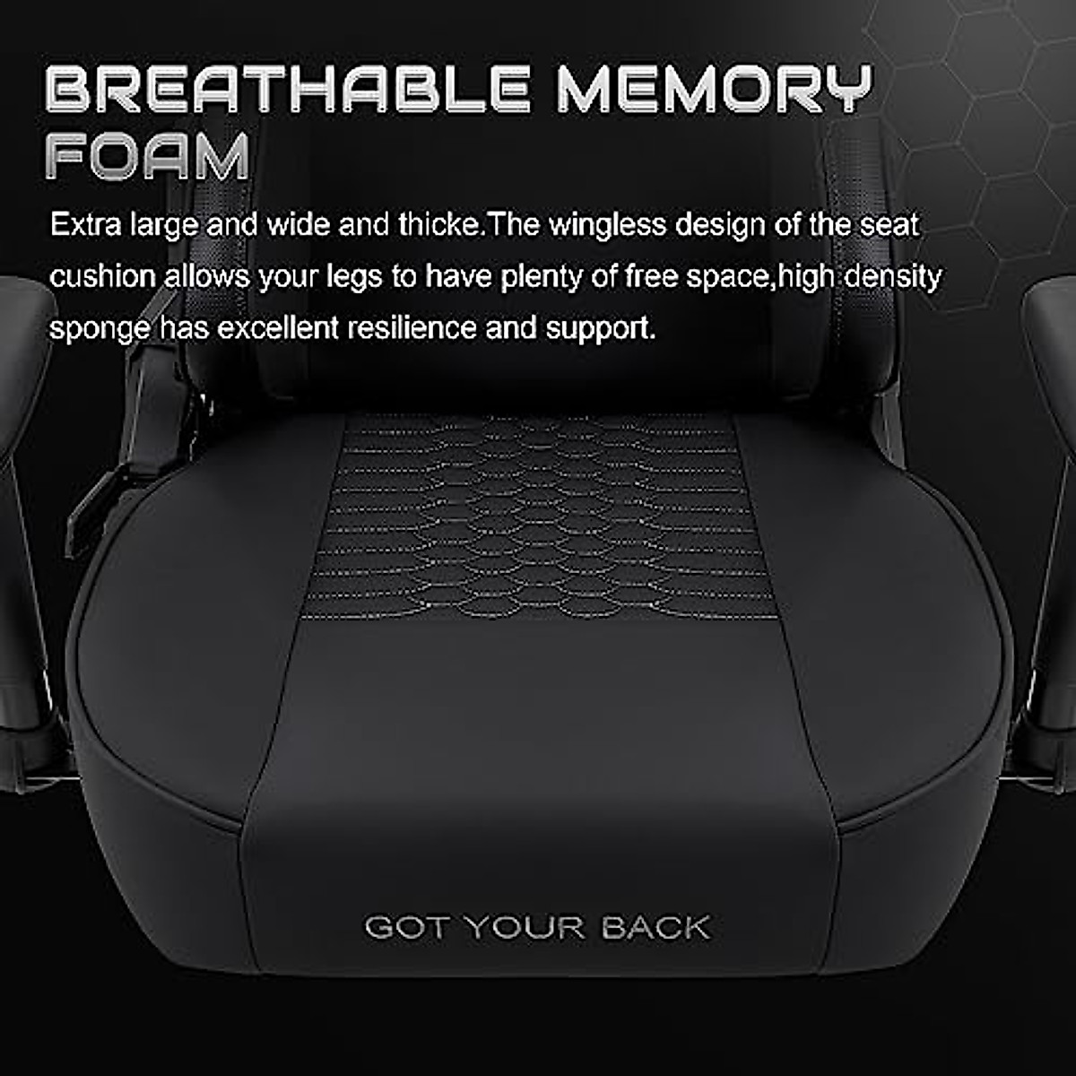 IWMH Office Chair for Adults, Ergonomic Computer Chair with Lumbar Support, High Back Executive Swivel Rolling Desk Chair, Height Adjustable (Black 1)