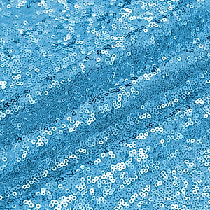 Jevix Rectangle Sequin Tablecloth 50x80 Inch Glitter Table Linen for Birthday Party Wedding Baby Shower Table Holiday Banquet Decoration,Champagne