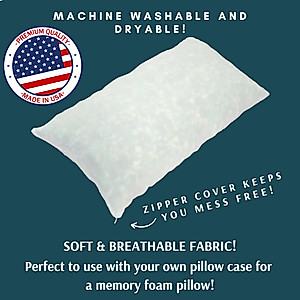 Sleep Touch - Shredded Memory Foam (10 Pound), Made in USA, 10 LBS Refill, Bean Bag Refill, Stuffing for Couch, Filler for Chair and Pillow, Filling for Cushions.