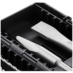 Amazon Brand - Denali Masonry SDS-Plus Drill & Chisel Bit Set, 6-Piece