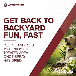 Actuate SC Bifenazate Miticide (8 oz) by Atticus (Compare to Floramite) – Long Lasting Mite Control in Interior and Exterior Landscapes