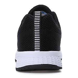 JWSVBF Women's Closed Toe Sneakers Knit Mesh Comfortable Womens Sandals Wide Wedge Casual Shoes Unisex Fashion Summer Black-b