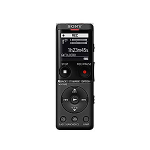 Sony ICD-UX570 Digital Voice Recorder, ICDUX570BLK