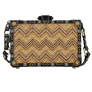 Mary Frances Elephant Temple Embellished Crossbody Handbag, Multi