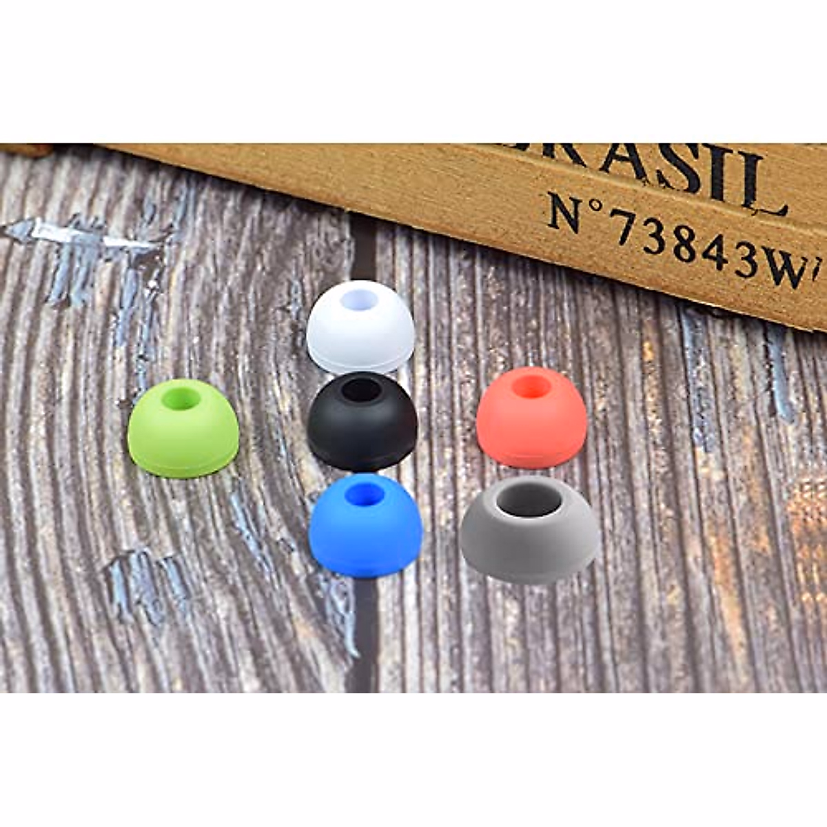 Replacement Silicone Ear Tips Earbuds Buds Set Compatible with for Powerbeats 2 3 Wireless Beats by dre Headphones Earphones, 4 Pairs (White)