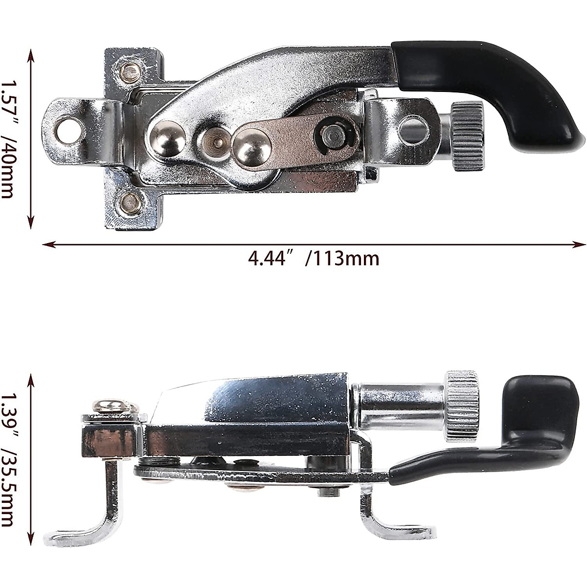 Jiayouy Snare Strainer Throw Off Butt End Drum Set Replacement Parts Inclue Mounting Screw