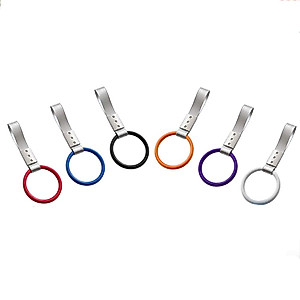 Wangyihan Tsurikawa Ring Car SUV Bus Handle Strap Charm Drift Toy Bosozoku Valid (White)