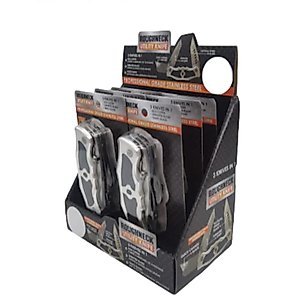 Roughneck Utility Knife - Impulse Retail Ready Display of 6 Each