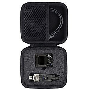 co2CREA Hard Travel Case Replacement for Xvive U4 U4R Wireless in-Ear Monitoring System IEM System Transmitter Beltpack Receiver