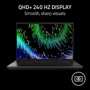Razer Blade 16 Gaming Laptop: NVIDIA GeForce RTX 4080-13th Gen Intel 24-Core i9 HX CPU - 16" QHD+ 240Hz - 32GB RAM - 1TB SSD - CNC Aluminum - Compact GaN Charger - Windows 11 - Chroma RGB