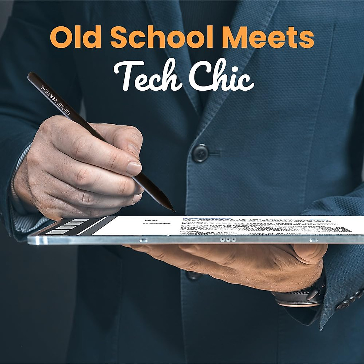 EMR Stylus for Remarkable 2 Tablet Notebook, Kindle Scribe Pen, Samsung S Pen - Black Marker Pen Replacement - No Charging Needed - Enhance Your Digital Experience - EMR Device Compatible