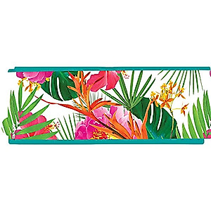 Tervis Tropical Hibiscus Photo Made in USA Double Walled Insulated Tumbler Travel Cup Keeps Drinks Cold & Hot, 16oz Mug, Clear