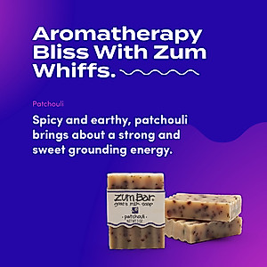 Zum Bar Goat's Milk Soap - Patchouli - 3 oz (3 Pack)