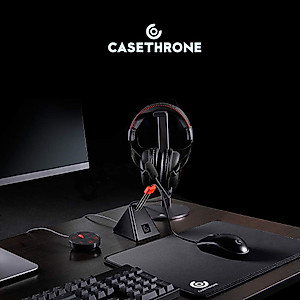 CASETHRONE Gaming Mouse Cable Management,aBell Mouse Bungee Device for Esports FPS Game(Black)