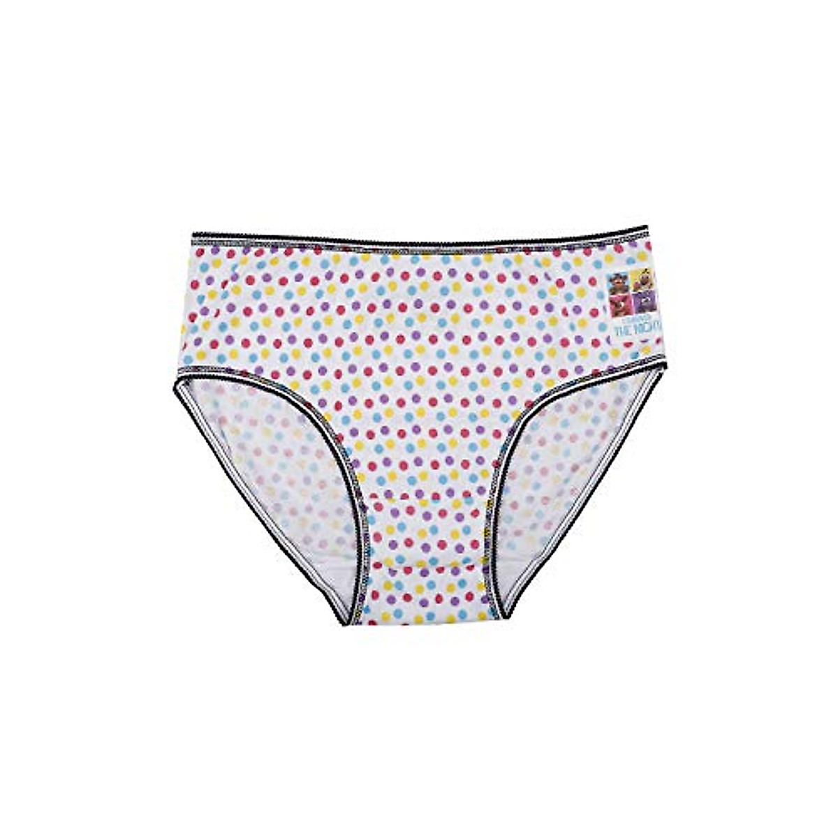 Intimo Girls' Big Five Nights at Freddy's Underwear 7 Pack, Multi, 12