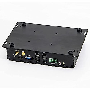PARTAKER Industrial Computer, Fanless Mini PC, Win-11 or Linux Ubuntu, I3 6006U 6157U, I27, 2 x LAN, GPIO, 6 x COM RS232 422 485, 16G RAM, 256G SSD