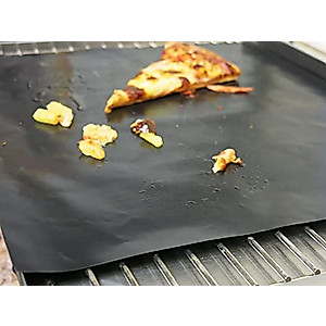 FitFabHome Combo Pack - 2 Large Oven Liners, 1 Toaster Oven Liner, 1 Microwave Liner BPA and PFOA Free; Protect the Bottom of Electric or Gas Oven Toaster Oven Microwave…