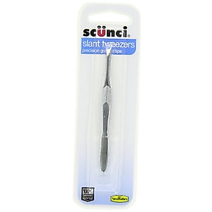 Lil' Drugstore Products Slant Tweezers, 1-Count Packages (Pack of 12)