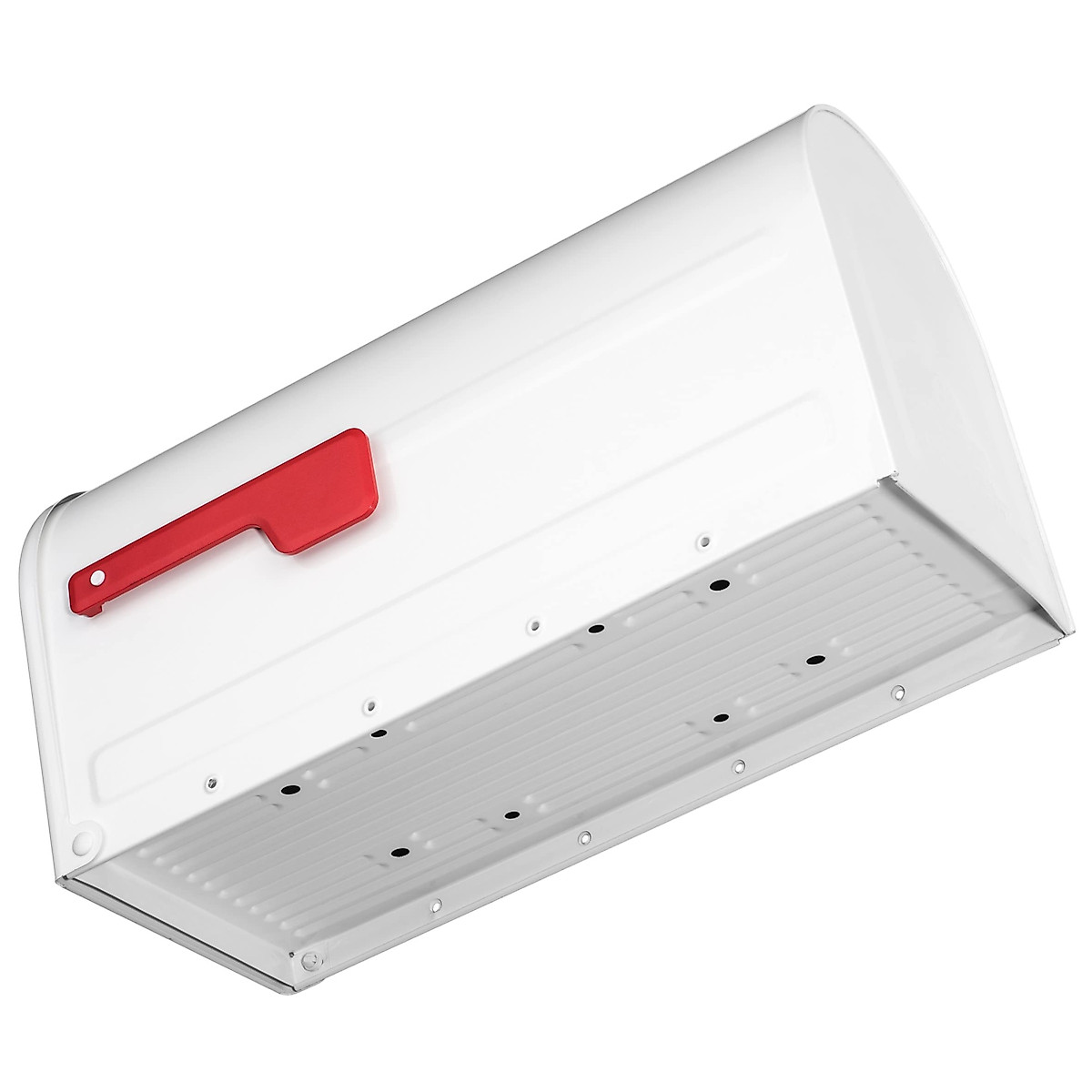 Architectural Mailboxes 7900W-10 MB2 Post Mount Mailbox, Large, White