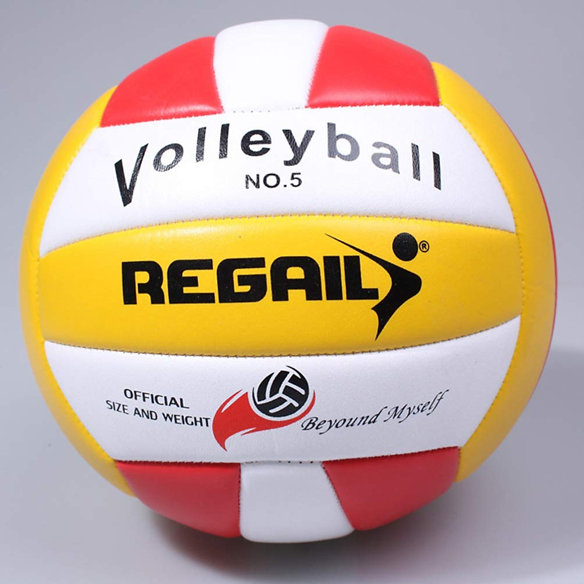 BESPORTBLE Standard Volleyball PU Volleyball Soft Sport Ball for Training Games Outdoor Red
