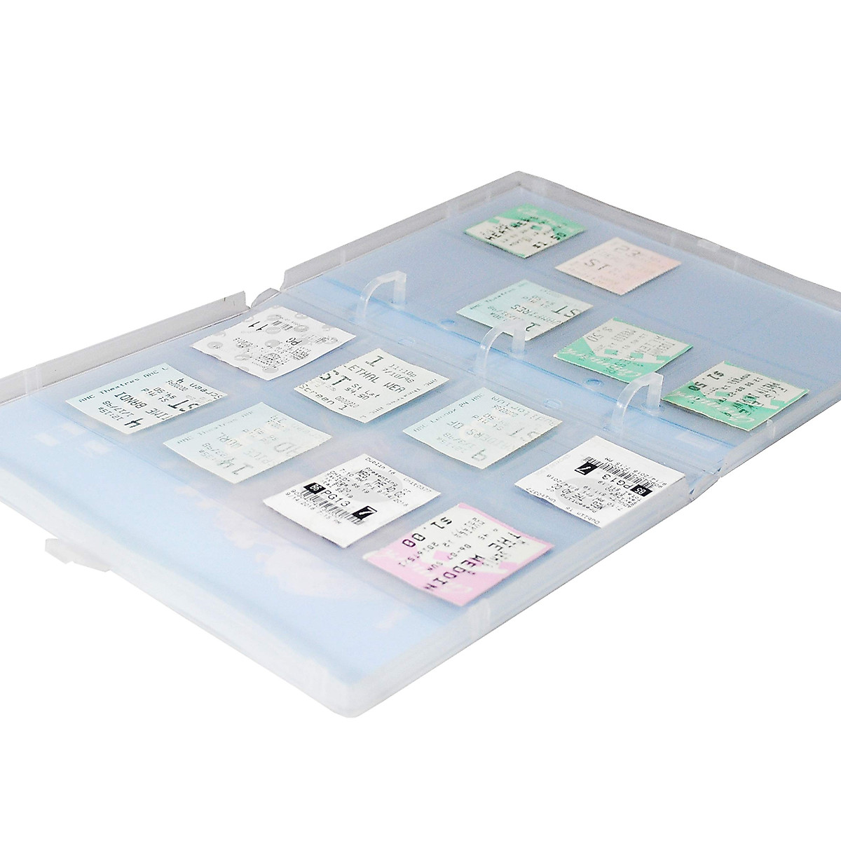 UniKeep® Movie Ticket Collection Case with Acid-Free Pages and Integrated Binder Rings