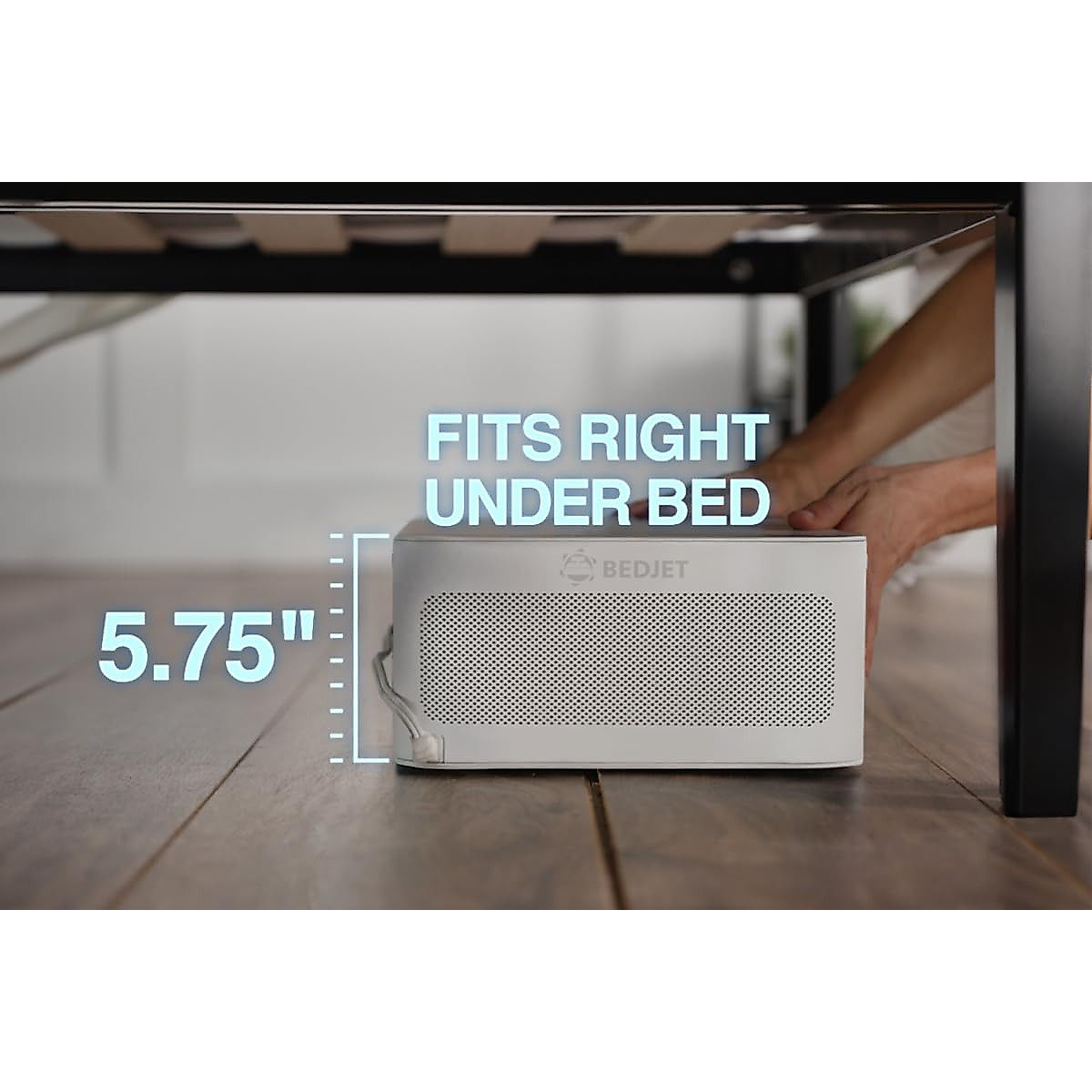 BedJet 3 Climate Comfort for Beds, Cooling Fan + Heating Air (Single Temp. Zone Any Size Bed or Mattress)