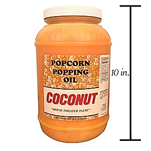 Paragon Coconut Popcorn Popping Oil (Gallon),Yellow