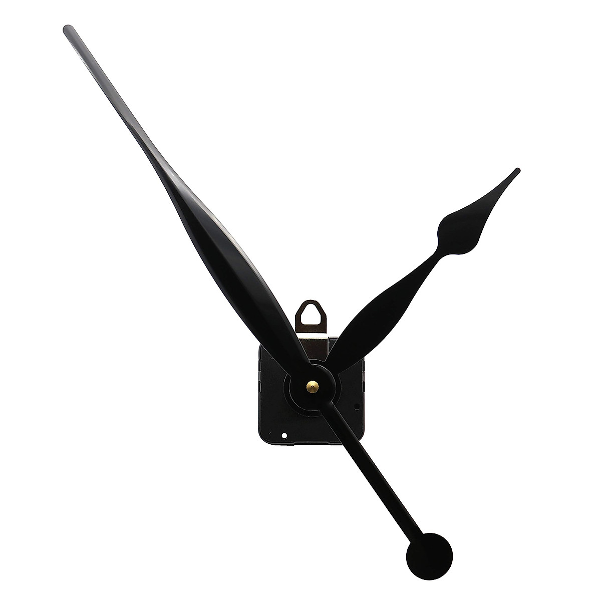 TIKROUND 12888 High Torque Quartz Clock Movement Replacement Parts with 350 mm / 13.78 Inch Long Spade Hands