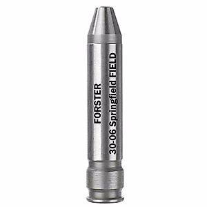 Forster Products 30-06, FIELD Headspace Gauge, SAAMI Dimensioned, Rimless, Hardened Steel, Precision Ground