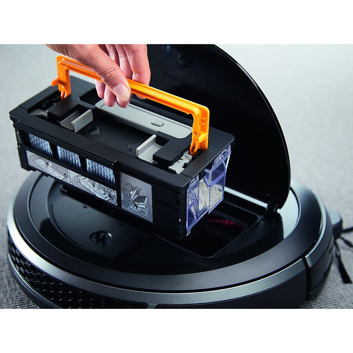 Miele 41LQL030USA Scout RX2 Home Vision Robot Vacuum, Graphite Gray