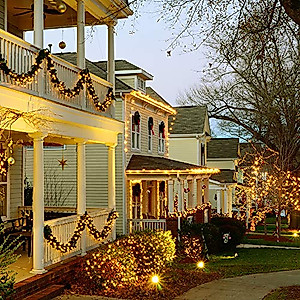 Moobibear LED Fairy String Lights 99ft 300 LEDs Dimmable Outdoor/Indoor Starry String Lights, Warm White Copper Lights with Remote Control for Garden Room Patio Party Valentines Day Decor 2Pack