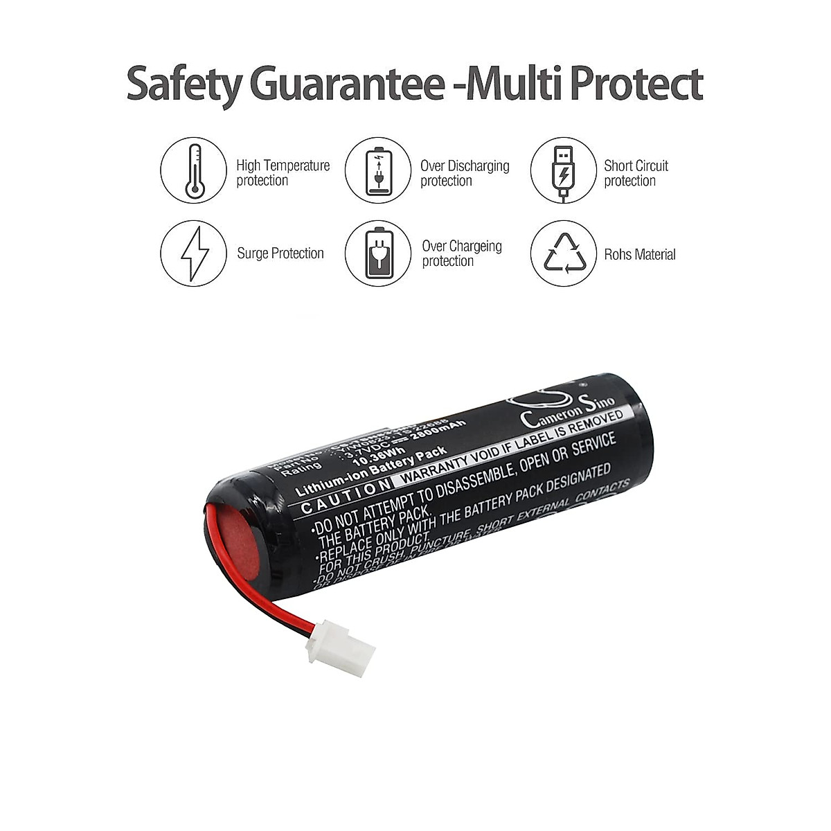 Replacement Battery for Thermo Scientific S1 Pipet Filler,fits Y/W0823 TS 22688 22688-VAN
