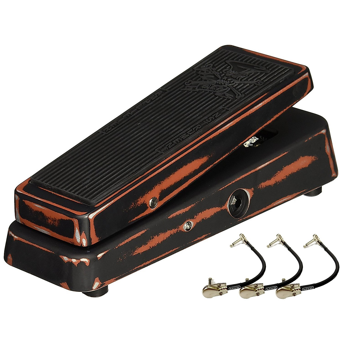 Dunlop SC95 Slash Cry Baby Classic Wah Pedal Bundle w/3 MXR Patch Cables